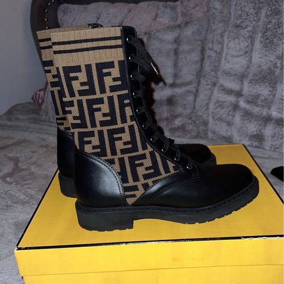 Fendi | Shoes | Fendi Rockoko Booties | Poshmark